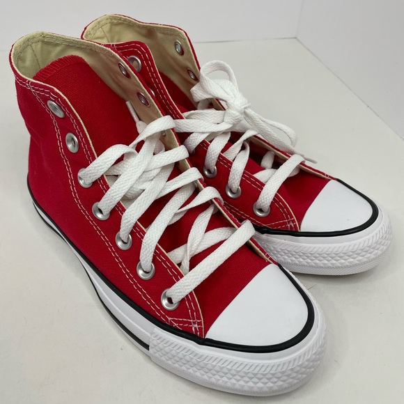 Converse | Shoes | New Unisex Converse Red Hi Chuck Taylor All Star ...